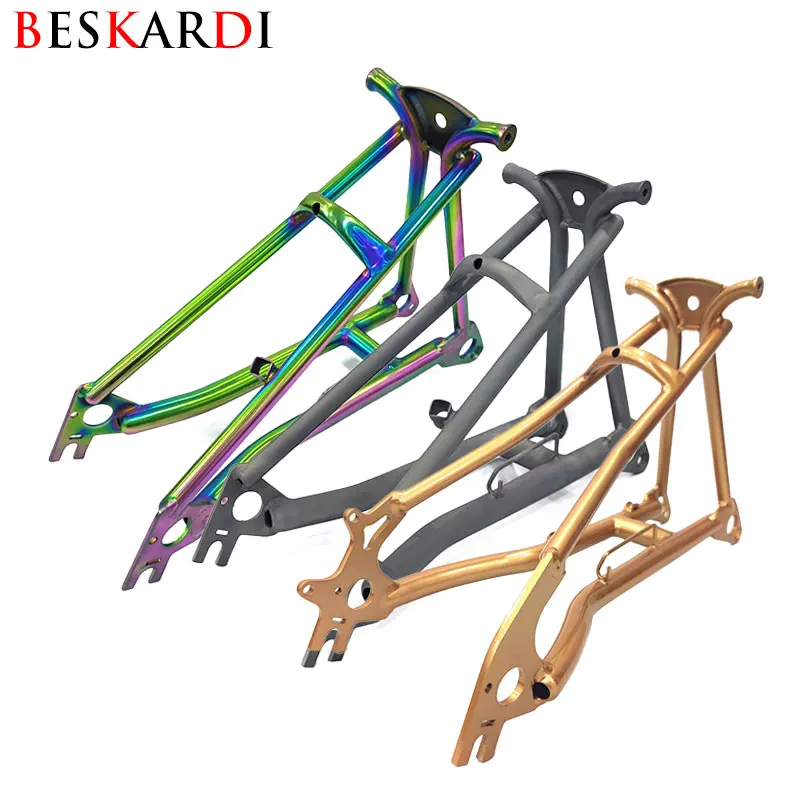 Titanium Rear Triangle for Brompton Folding Bike 16 Inches Bicycle ...