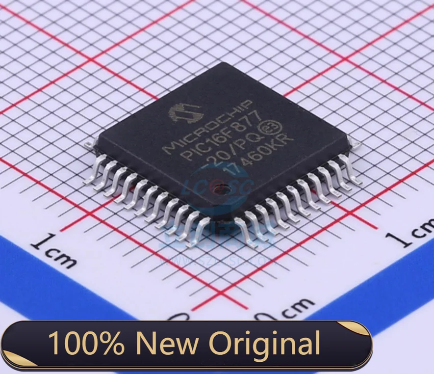 PIC16F877 20/PQ package MQFP 44 New Original Genuine Microcontroller IC Chip (MCU/MPU/SOC ...