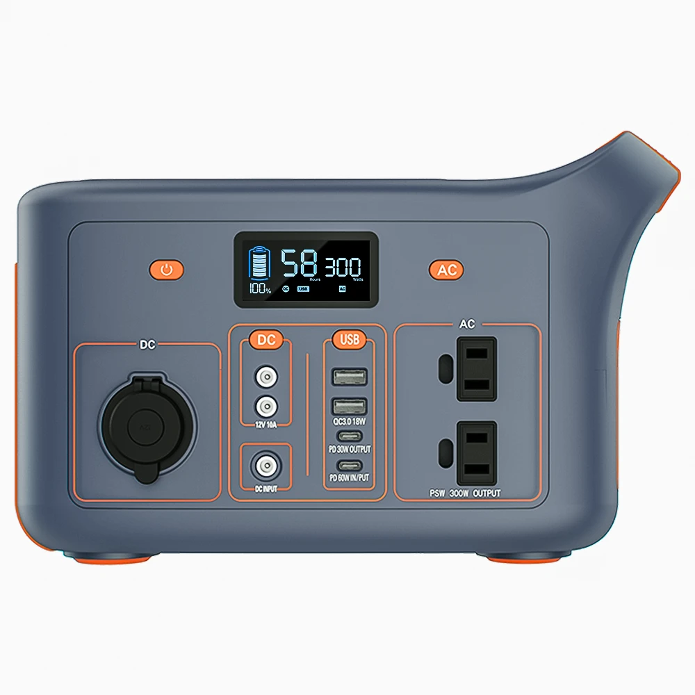 Portable Power Station 60ah 220V 300W Emergency Mobile Power Station ...