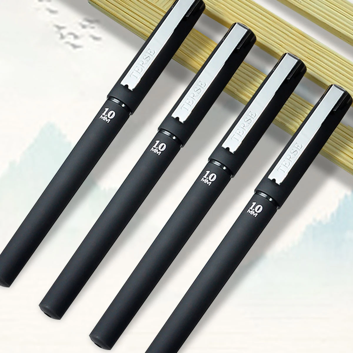 WQN-Gel-Pens-1-0mm-black-gel-pens-Hard-pen-Metal-pen-clip-Smooth ...