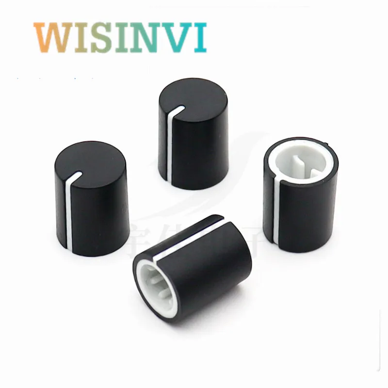 10PCS Plastic Adjustment Knob Diameter 11mm Height 13.5mm Plastic Knob ...