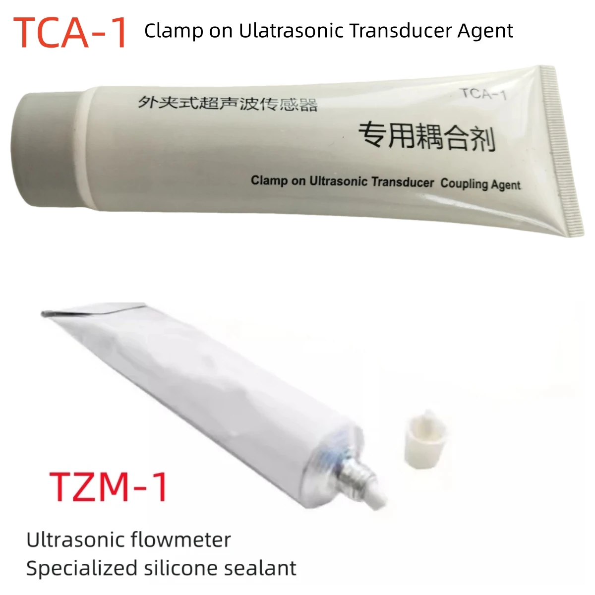 115g TZM-1 Ultrasonic Flowmeter Sensor Transducer Coupling Agent ...