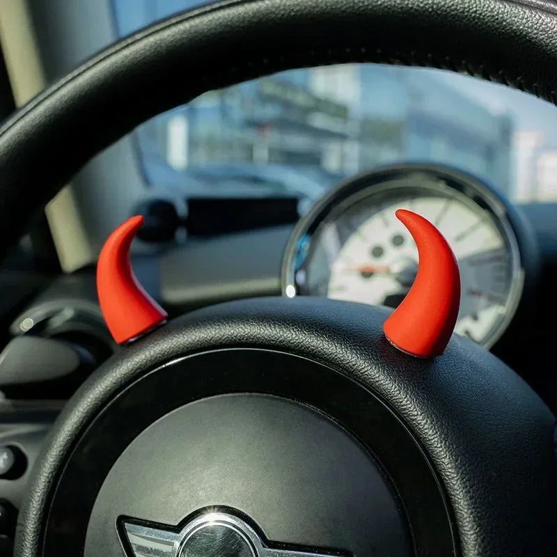 Car-Decorations-Devil-s-Corner-Steering-Wheel-Creative-Decoration ...