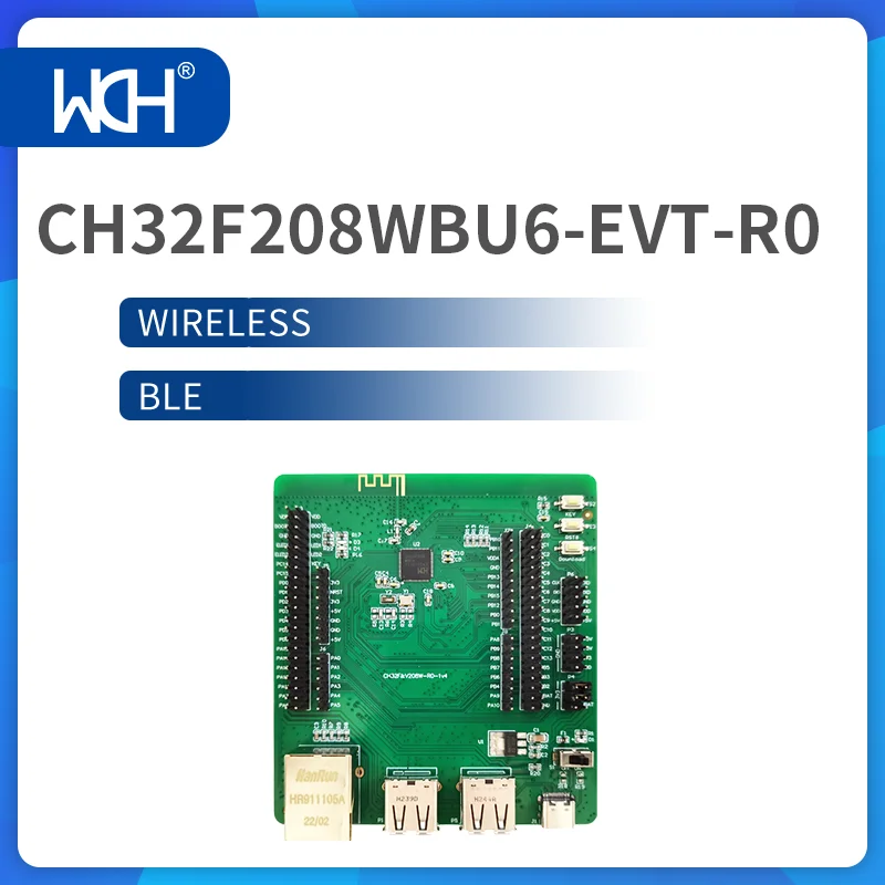 Placa De Comunicação Bluetooth Baixa Energia Sem Fio Pc Lote Ch32f208wbu6