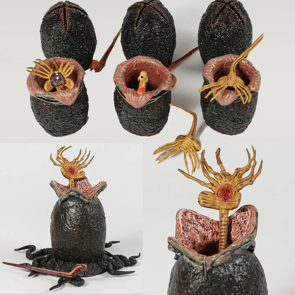 Alien-figuras-de-PVC-de-Xenomorph-huevos-Chestburster-Alien-vs-Predator ...