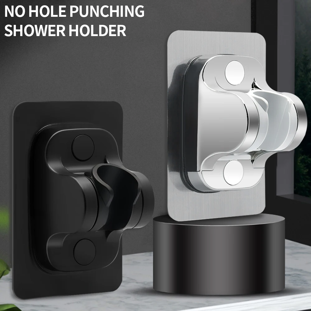 Shower-Head-Holder-Adjustable-Strong-Self-Adhesive-Wall-Gel-Mounted ...