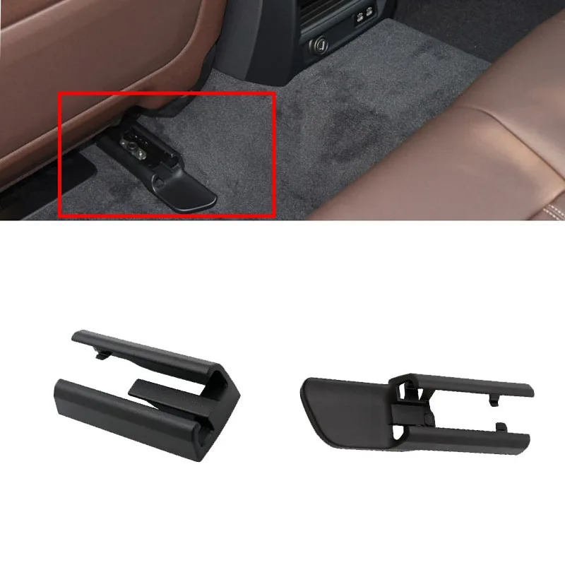 Cubierta embellecedora de riel de asiento de coche para BMW serie 5 ...