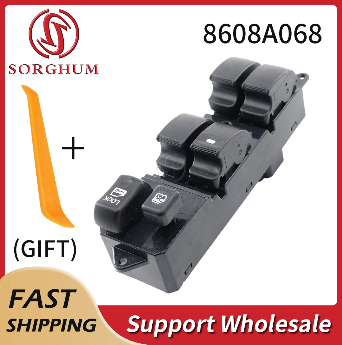 Sorghum-8608A068-Auto-Power-Window-Control-Switch-Master-Button-For ...
