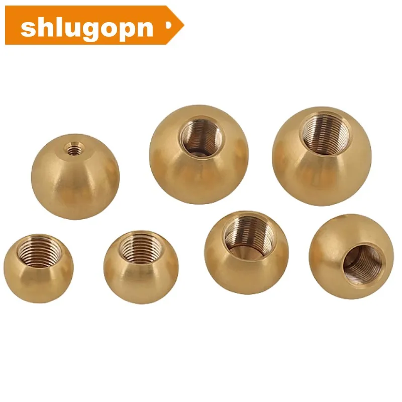 SL1-2-5-10pcs-1-10pcs-Dia-M3M4M5M6M10M12-Spherical-Thread-Brass-Copper ...