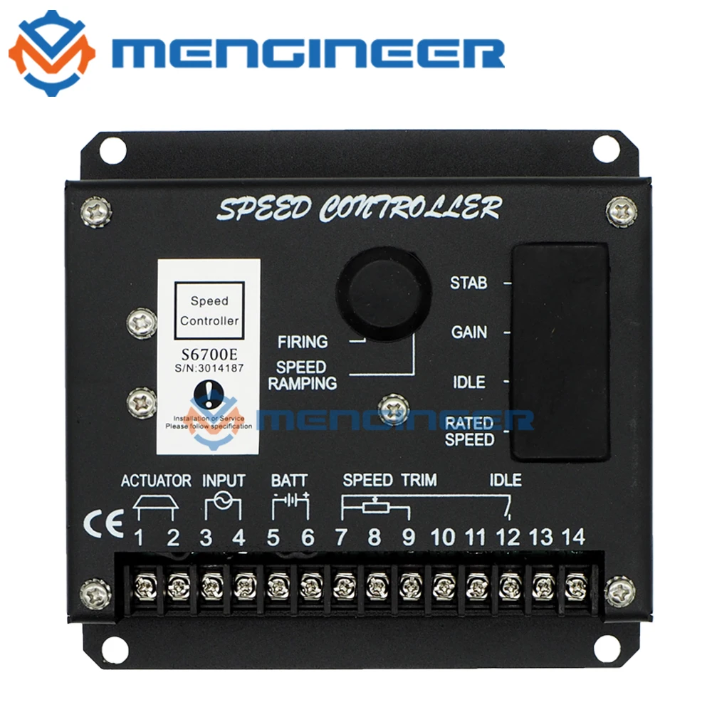 Fast-Delivery-Free-Shipping-S6700E-Diesel-Generator-Set-Speed-Control ...