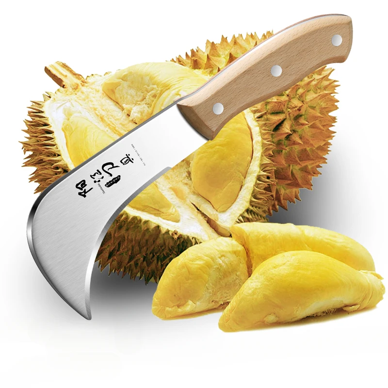 Premium-Steel-Fruit-Machete-Solid-Wood-Handle-and-One-Piece-Body ...