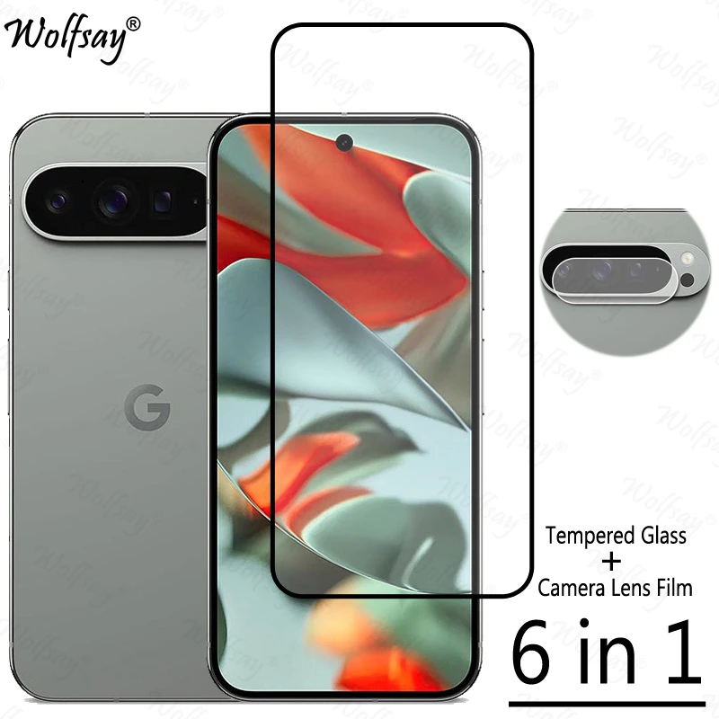 Tempered-Glass-For-Google-Pixel-9-Pro-XL-Screen-Protector-Pixel-8-7-9 ...