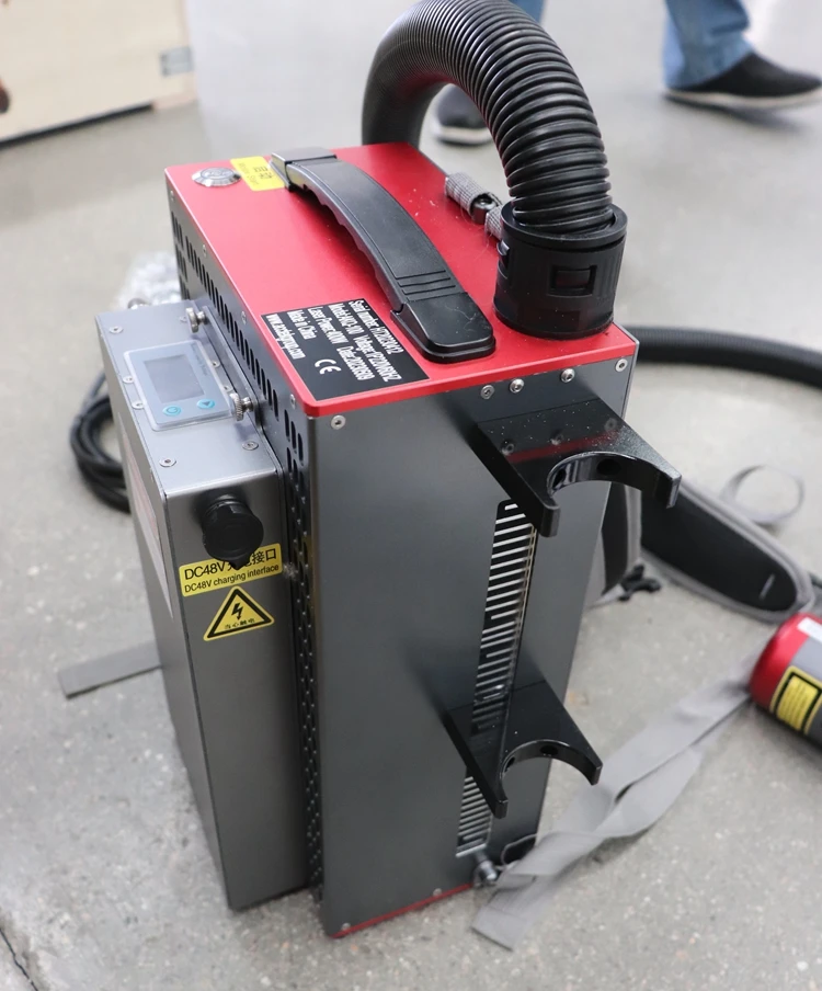 Backpack-Metal-And-Non-metals-Portable-Pulse-Fiber-Laser-Cleaner-Rust ...