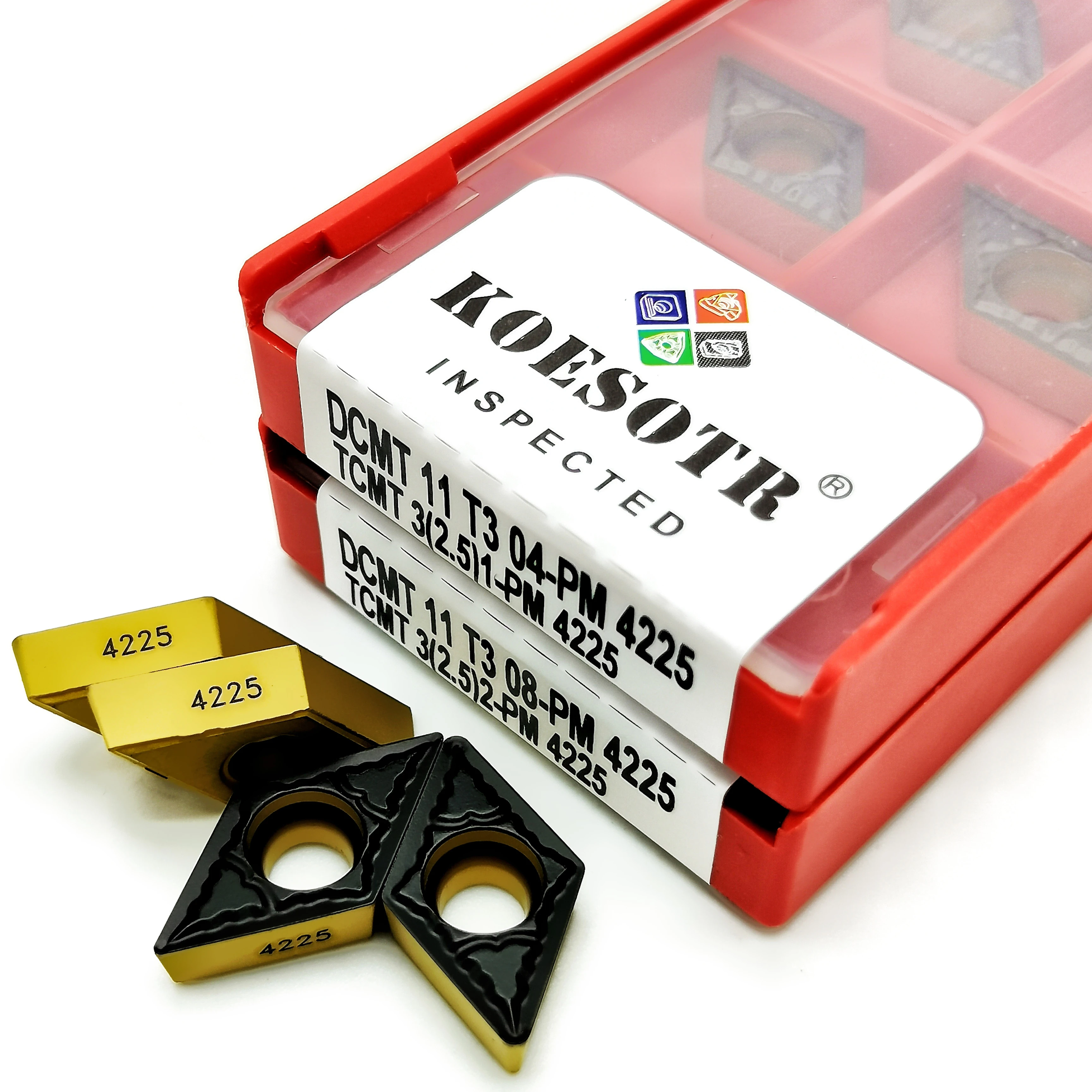 Carbide DCMT11T304 PM 4225 DCMT 11T304 Internal Turning Tool Carbide Insert High Quality Turning ...