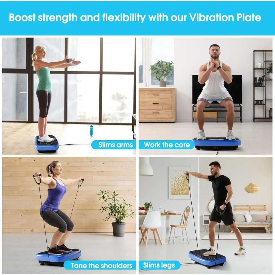 Home Workout Shake Plate Vibration Plate Exercise Machine Vibration ...