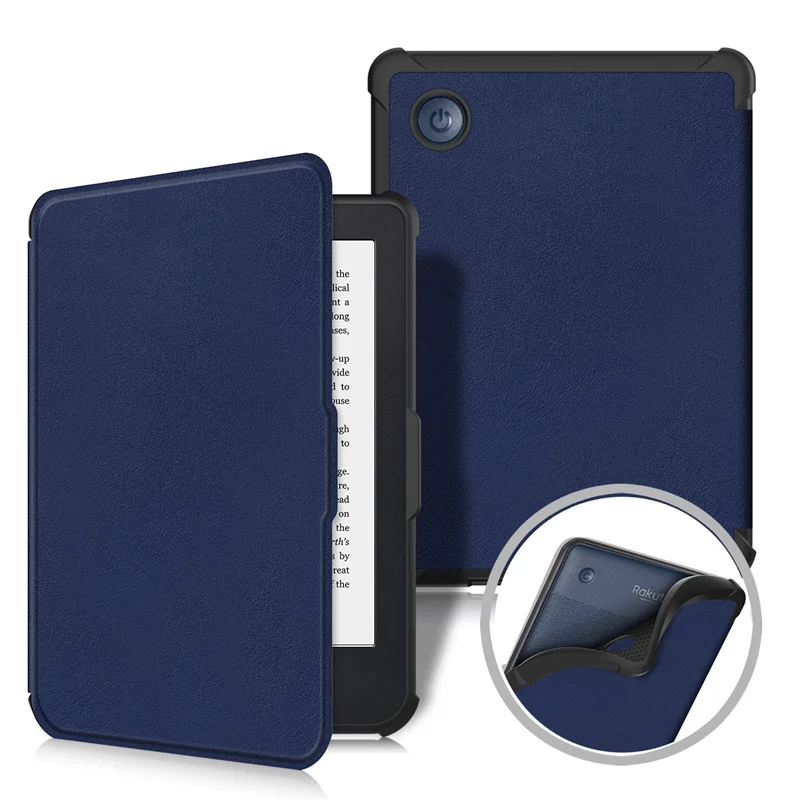 For-Kobo-Clara-Color-Case-Coque-6-Magnetic-Leather-Soft-Back-Protective ...