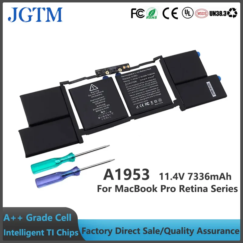 A1990 A1953 Laptop Battery for MacBook Pro 15 inch A1990 Battery Mid ...