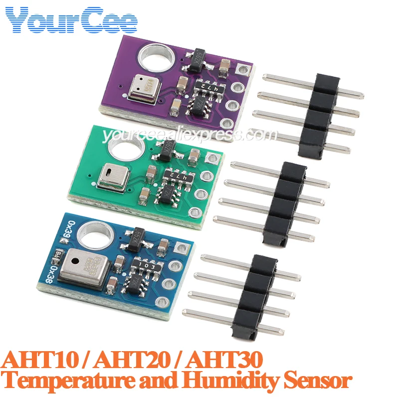 10pcs/1pc AHT10 AHT20 AHT30 High Precision Digital Temperature and ...