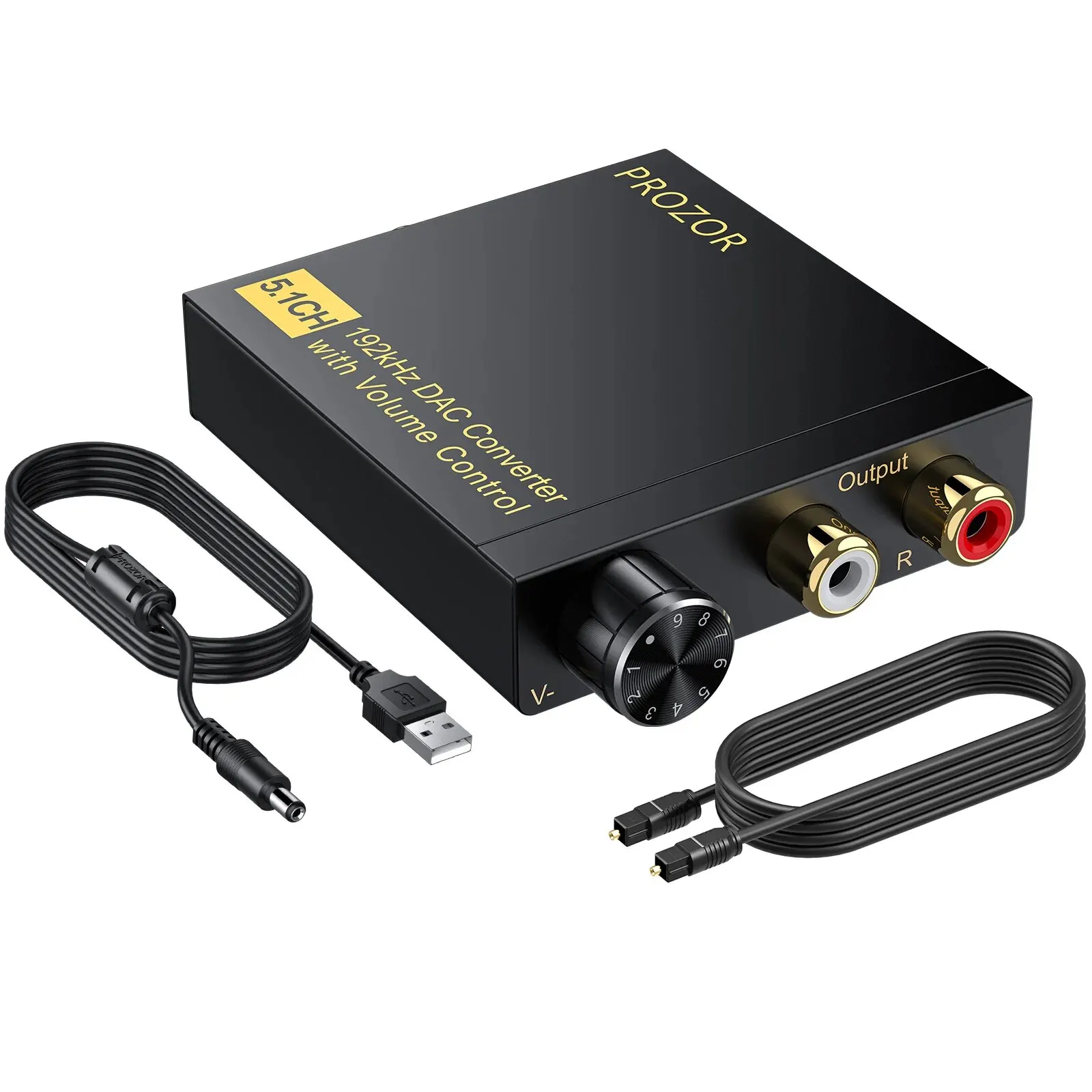 PROZOR-5-1CH-To-2CH-192kHz-DAC-Converter-Optical-Toslink-Coaxial-To-RCA ...