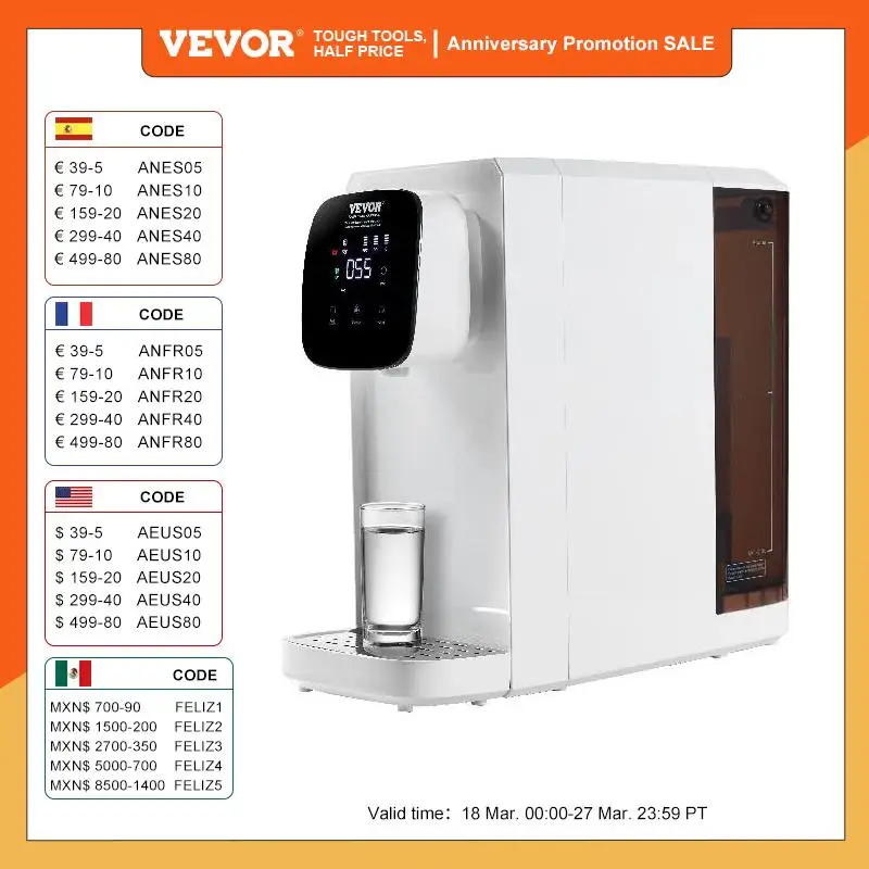 VEVOR-Reverse-Osmosis-System-Countertop-Water-Filter-Portable-UV-Water ...