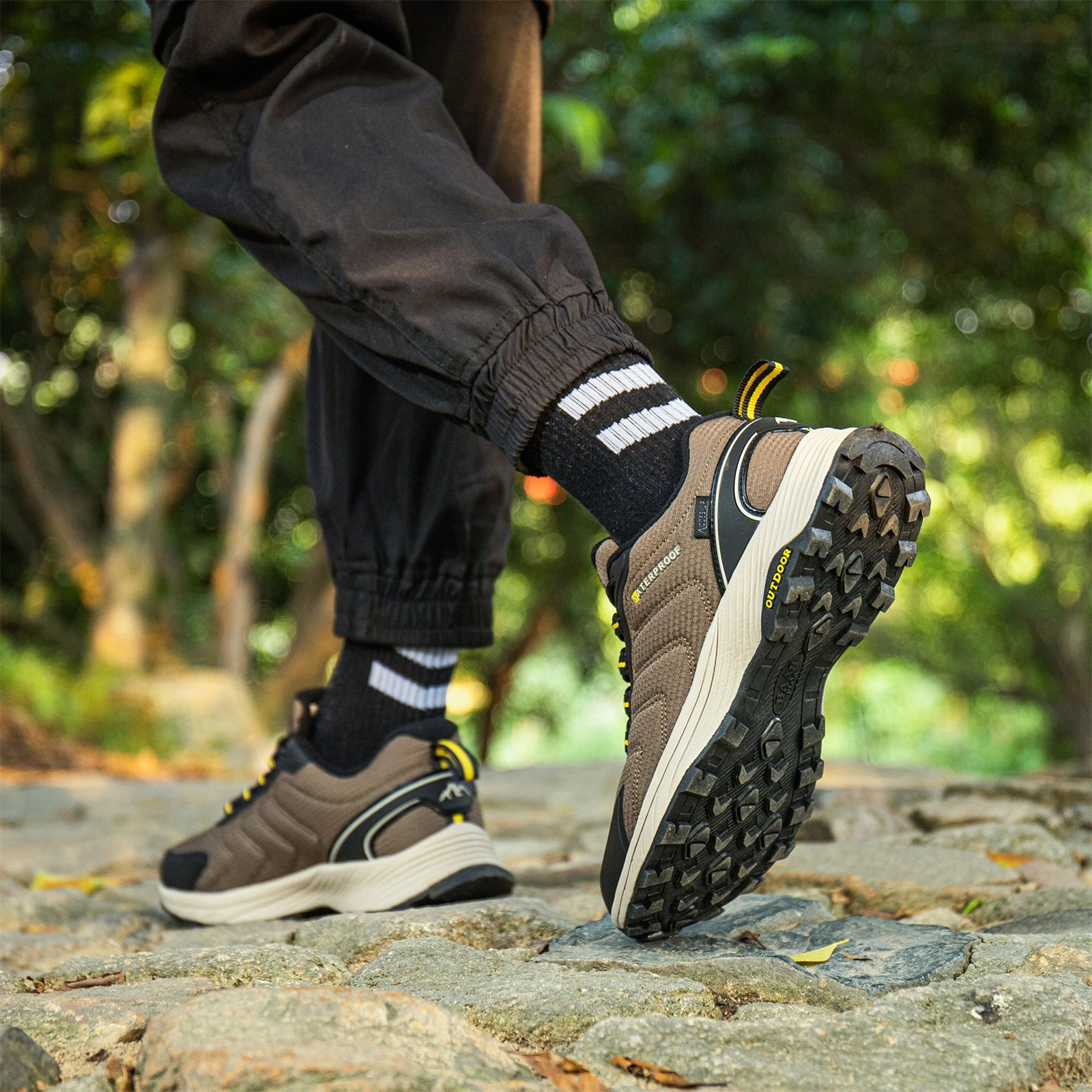 Waterproof Hiking Sneakers Mens | Waterproof Hiking Shoes Men - Man ...