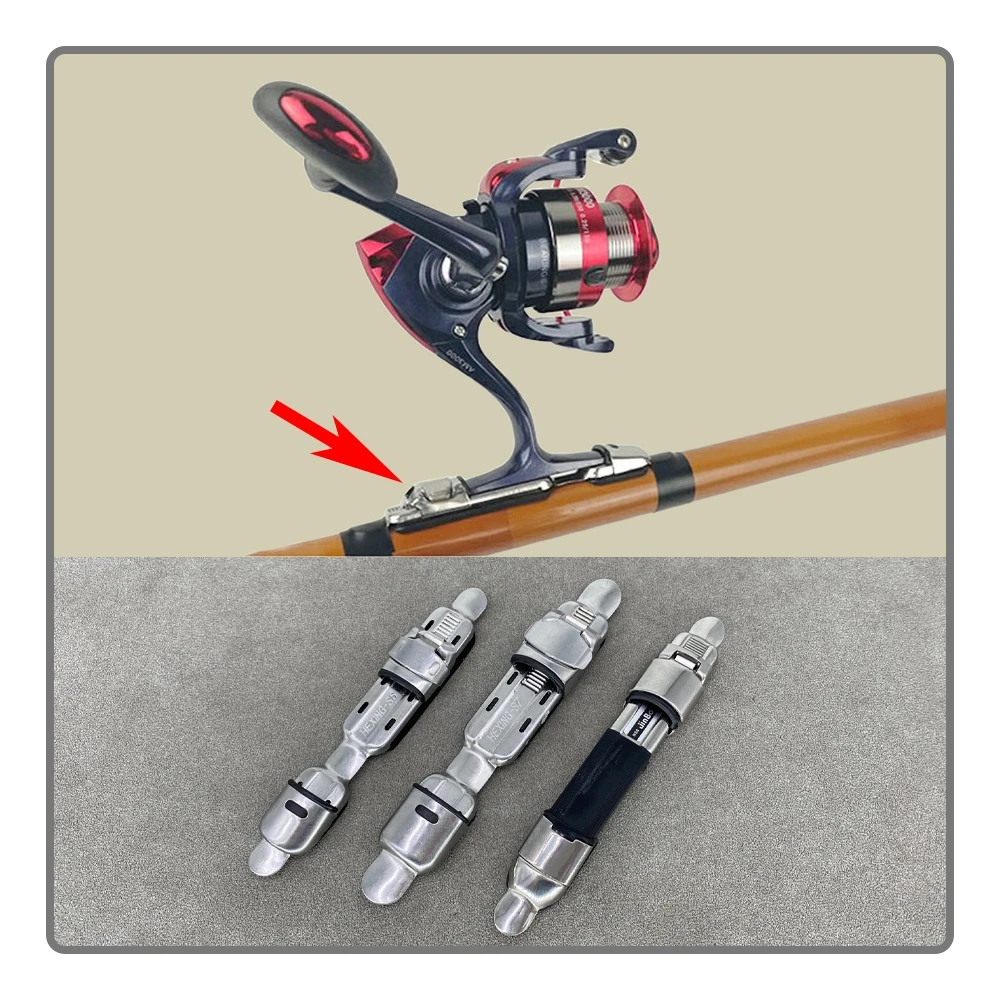 High-Quality Metal Fishing Reel Buckle Mounting Base Rock Fishing And ...