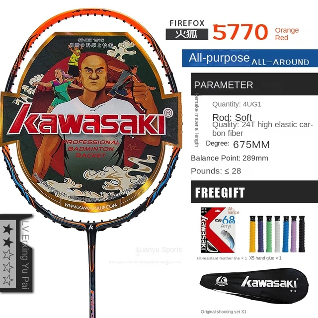 Kawasaki Firefox Pro: Bí Quyết Chọn Vợt Cầu Lông Lý Tưởng Cho Mọi Người ...