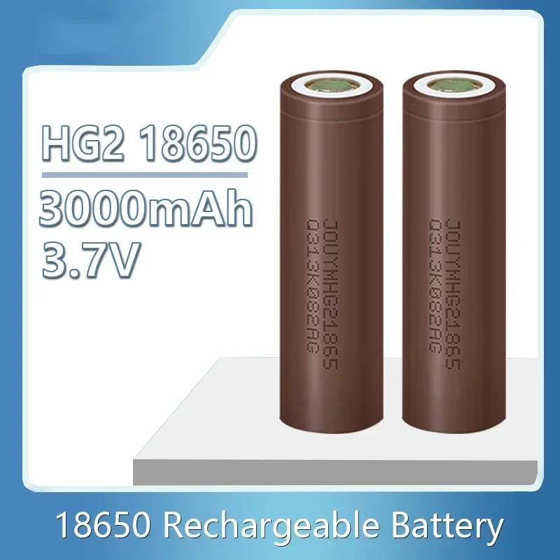 100-original-brand-new-HG2-18650-3000mah-battery-3-7v-discharge-20a ...
