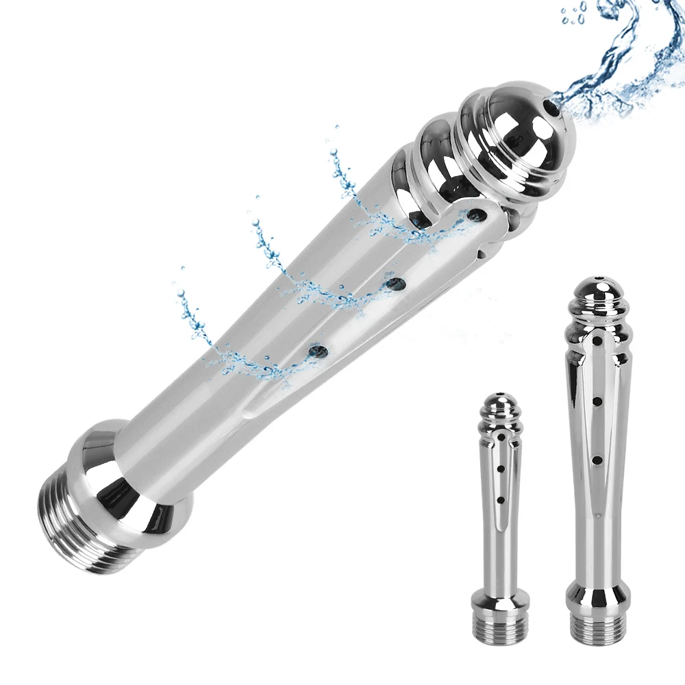 7-Holes-Metal-Anal-Washer-Nozzles-Butt-Plug-for-Women-Vaginal-Shower ...