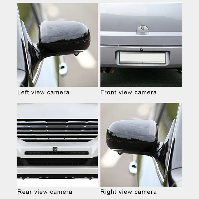 Car 360° Panoramic Camera 1080P AHD Front /Rear /Left /Right Rear View ...