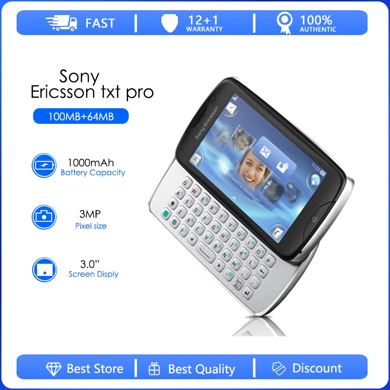 Sony Ericsson Ck15 Refurbished-original Unlocked Ck15i Mobile Phone 3.0 ...