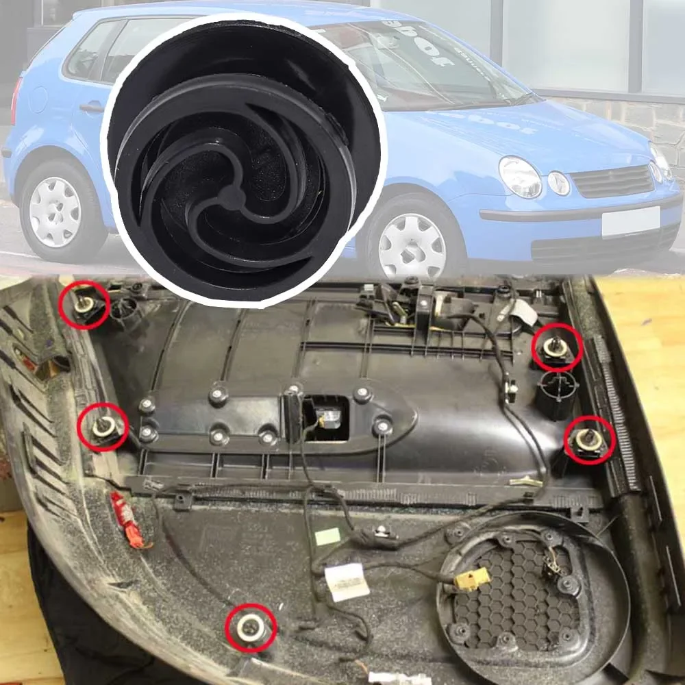 Car-Door-Card-Trim-Panel-Front-Interior-Fastener-Moulding-Clip-Holder ...