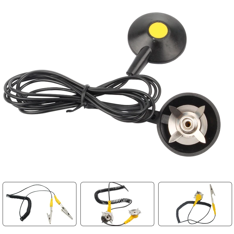 2pcs-Anti-static-Ground-Wire-Electrostatic-Grounding-Buckle-Antistatic ...