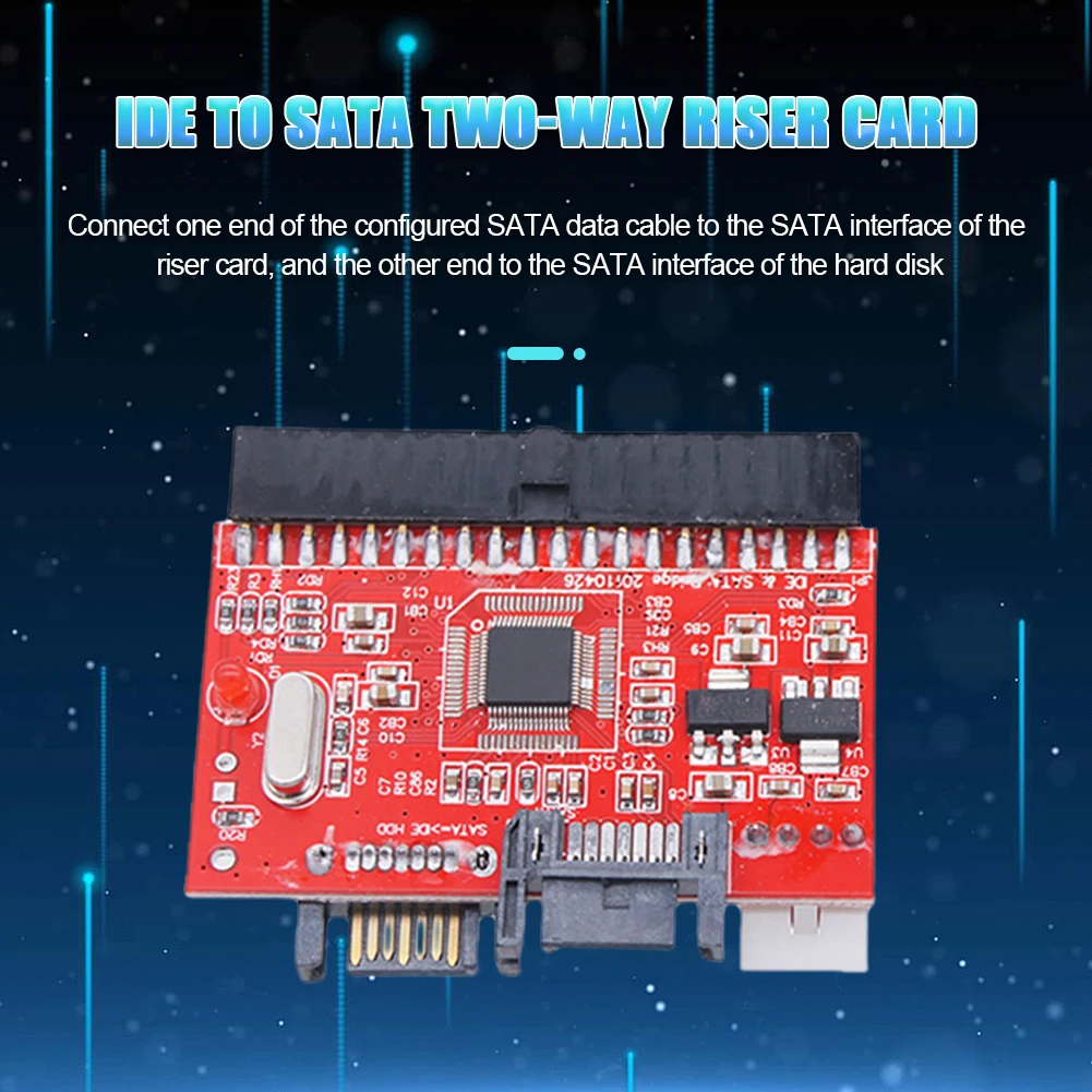 IDE-To-SATA-HDD-Adapter-Card-Serial-To-Parallel-SATA-To-IDE-Hard-Drive ...