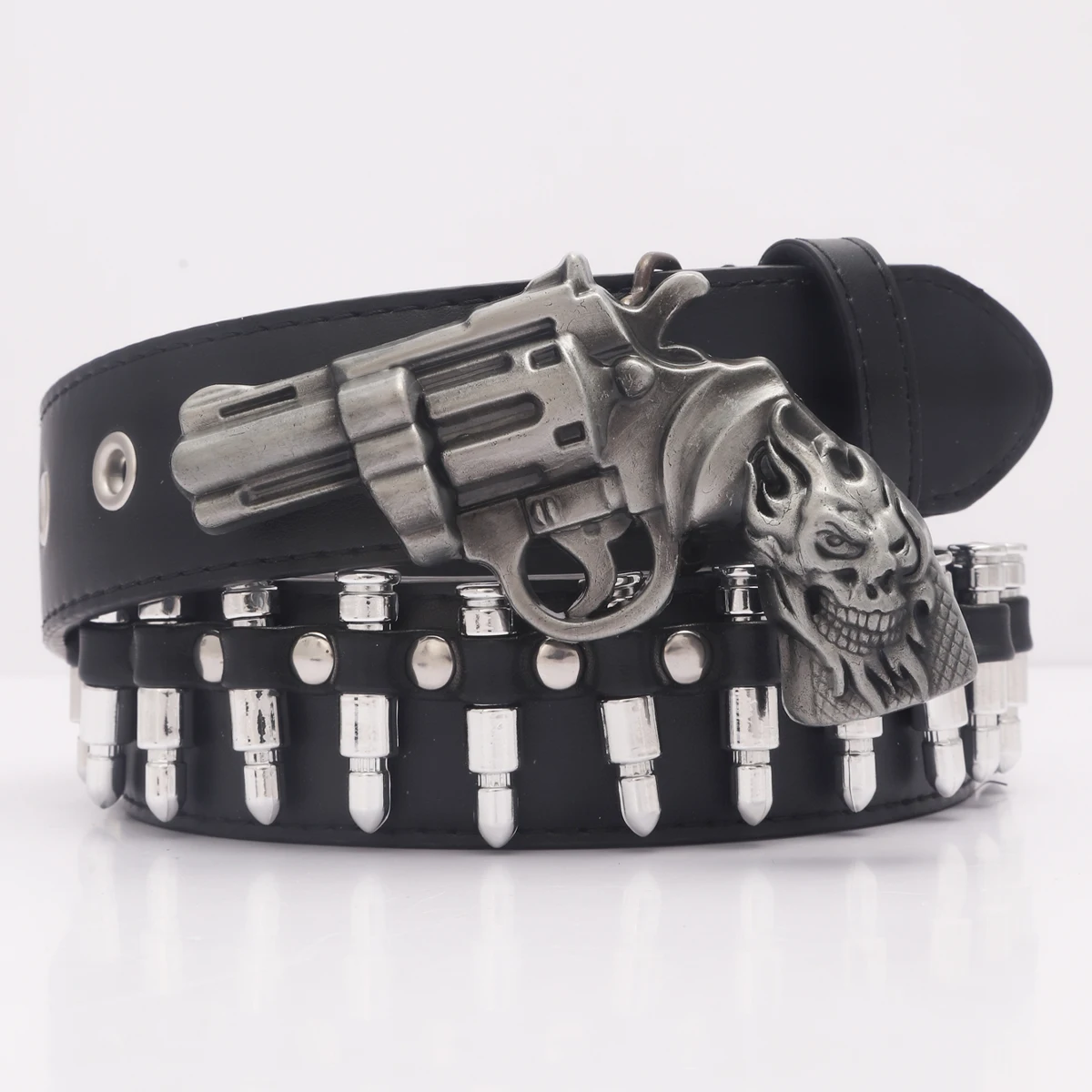 Women-Men-s-Waist-Belt-Punk-Bullets-Rivet-Studded-PU-Leather-Belt-With ...