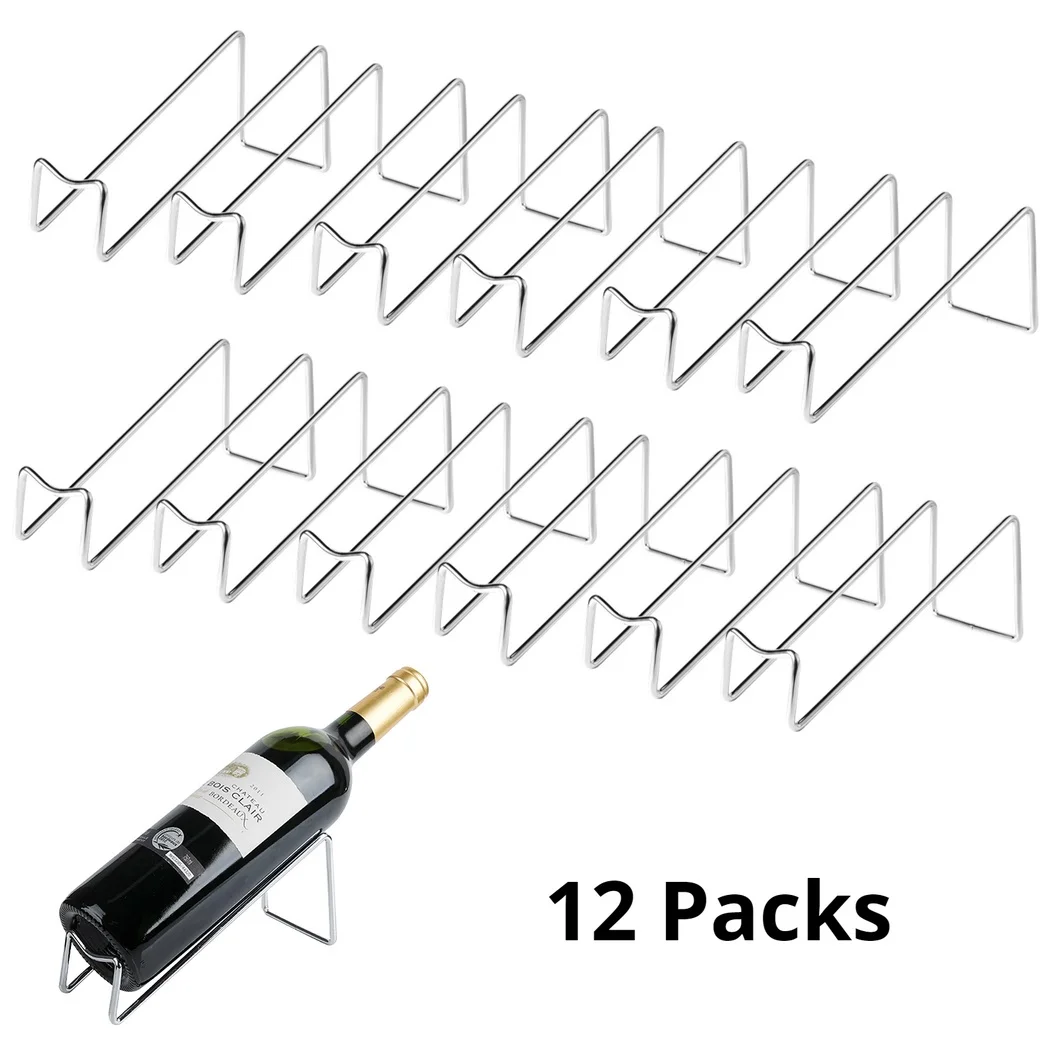 12Pcs Simple Style Metal Single Wine Rack Of Wine Bottle Holders Wine ...