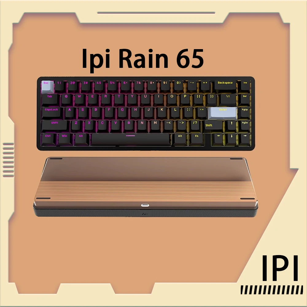 Ipi-Rain-65-Keyboard-Wired-Aluminum-Alloy-Magnetic-Axis-Mechanical ...