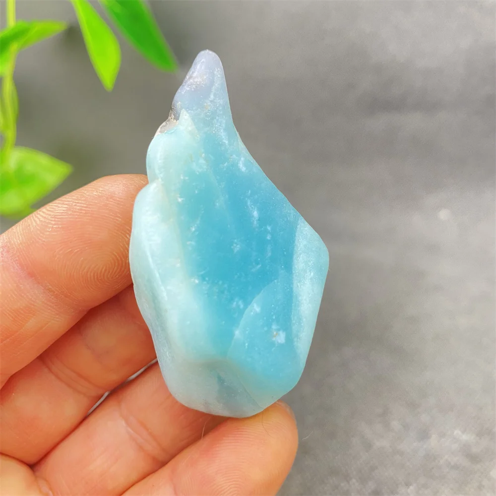 Sky Blue Natural Crystal Mineral Specimen - Rough Gemstone Ore Stone ...