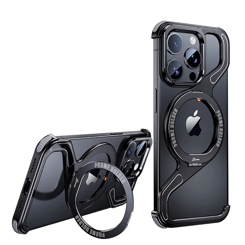 Magnetic-Metal-Snap-on-Phone-Case-For-Iphone-13-14-15-16-Pro-Max-Z ...