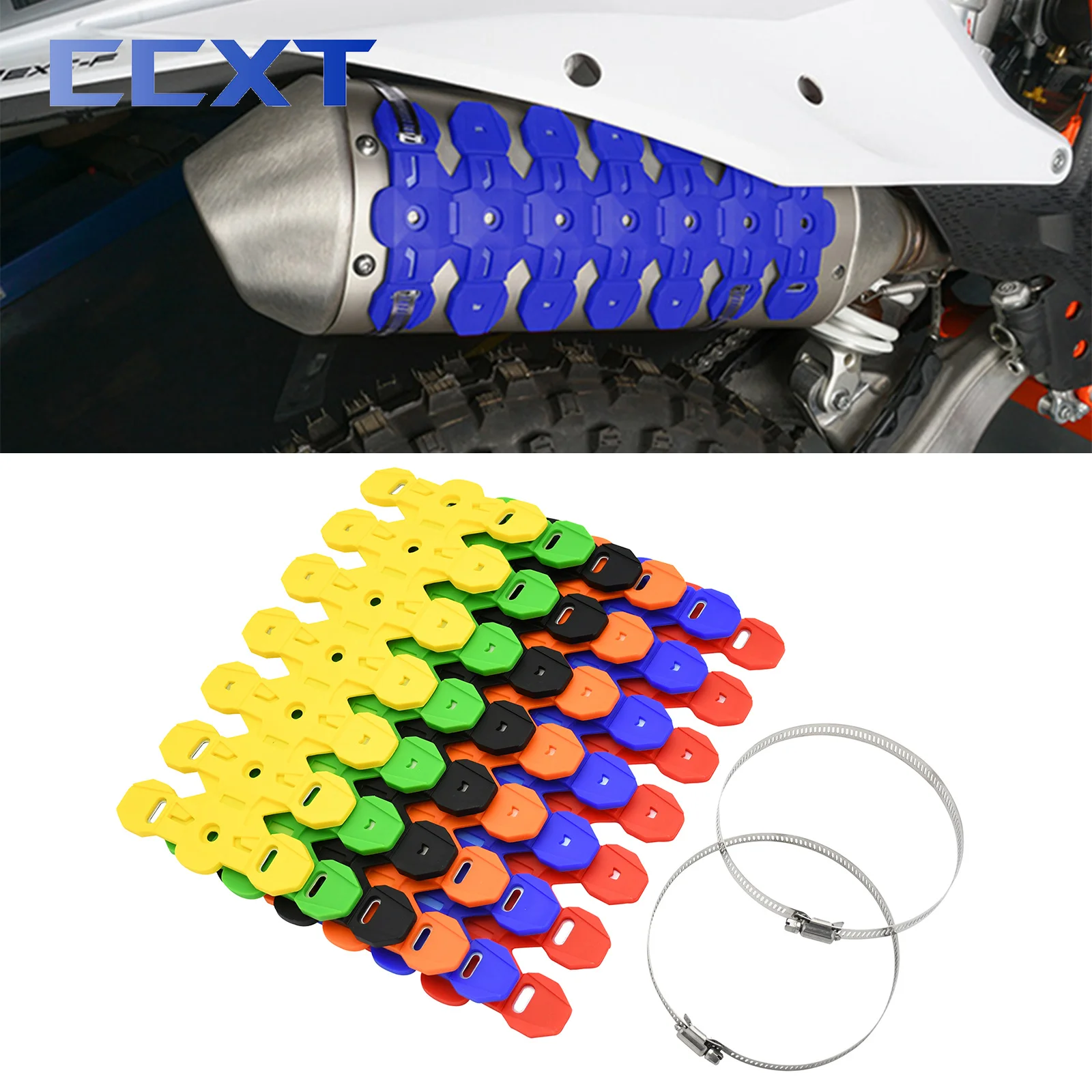 Honda Motocross Exhaust Protector | Motorcycle Exhaust Protector ...