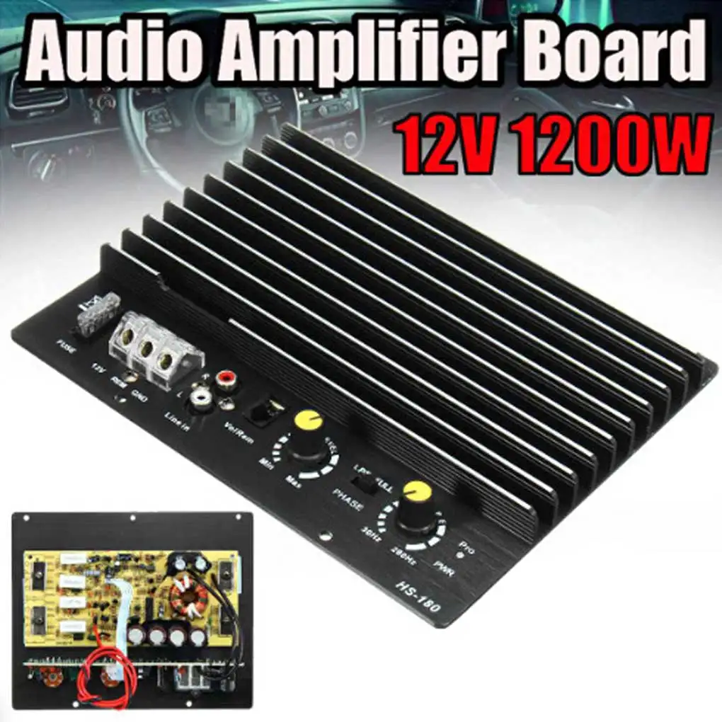 1200W-12V-Car-Interior-Power-Amplifier-Automobile-Subwoofer-Sound-Audio ...