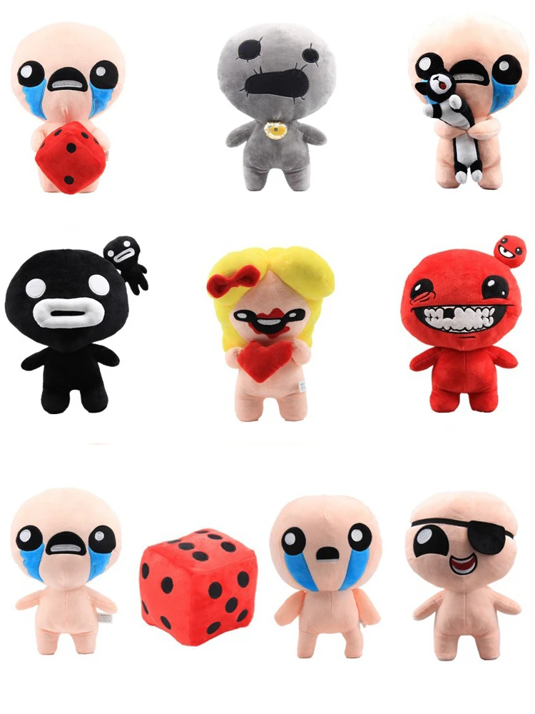The Binding of Isaac Plush Doll Afterbirth Rebirth Game Plushie Figure ...