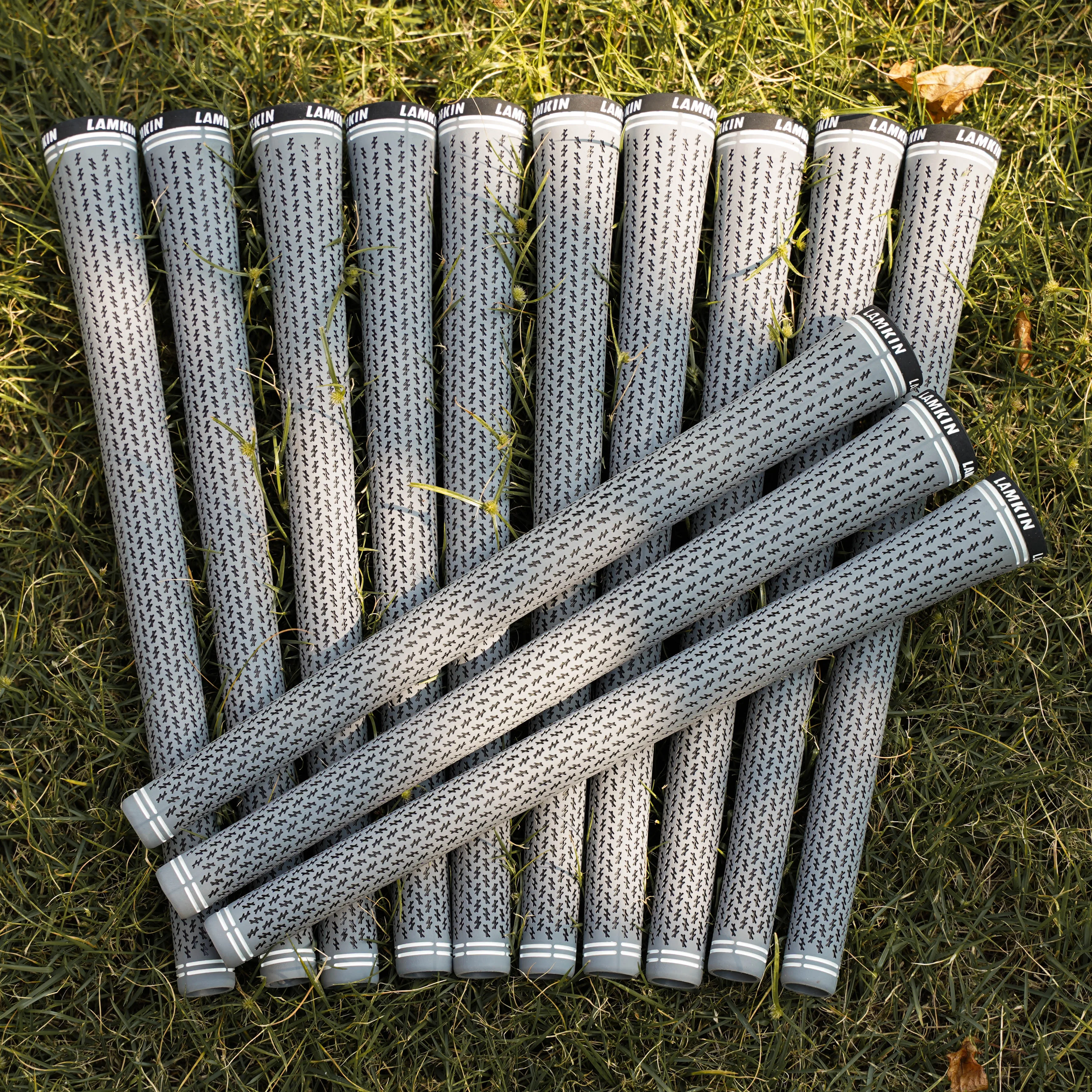 10pcs Standard/Midsize Enhanced Traction Natural Rubber Golf Grips ...