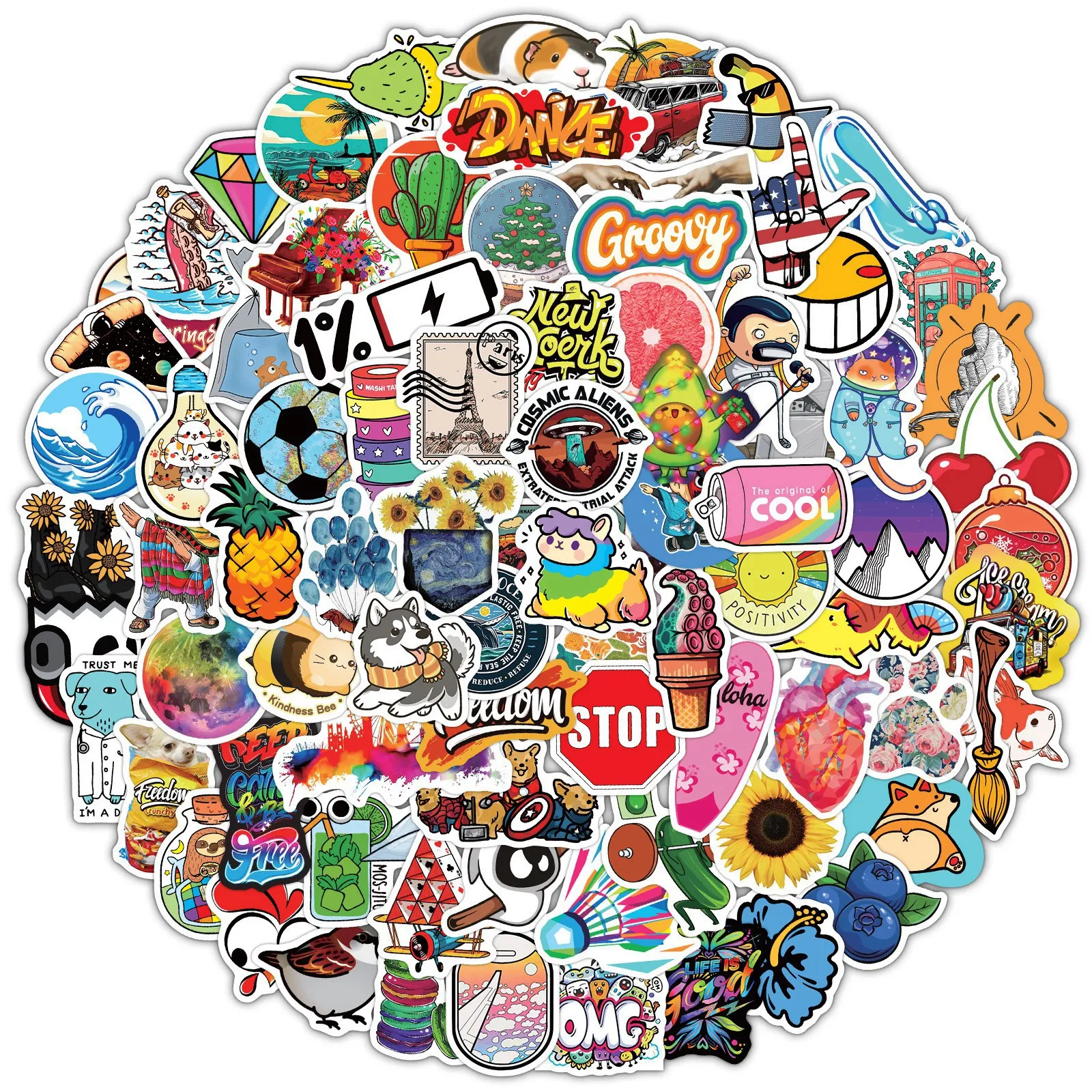 Stickers Adults Funny | Car Sticker Supplies | 100 Car Stickers | Decal ...