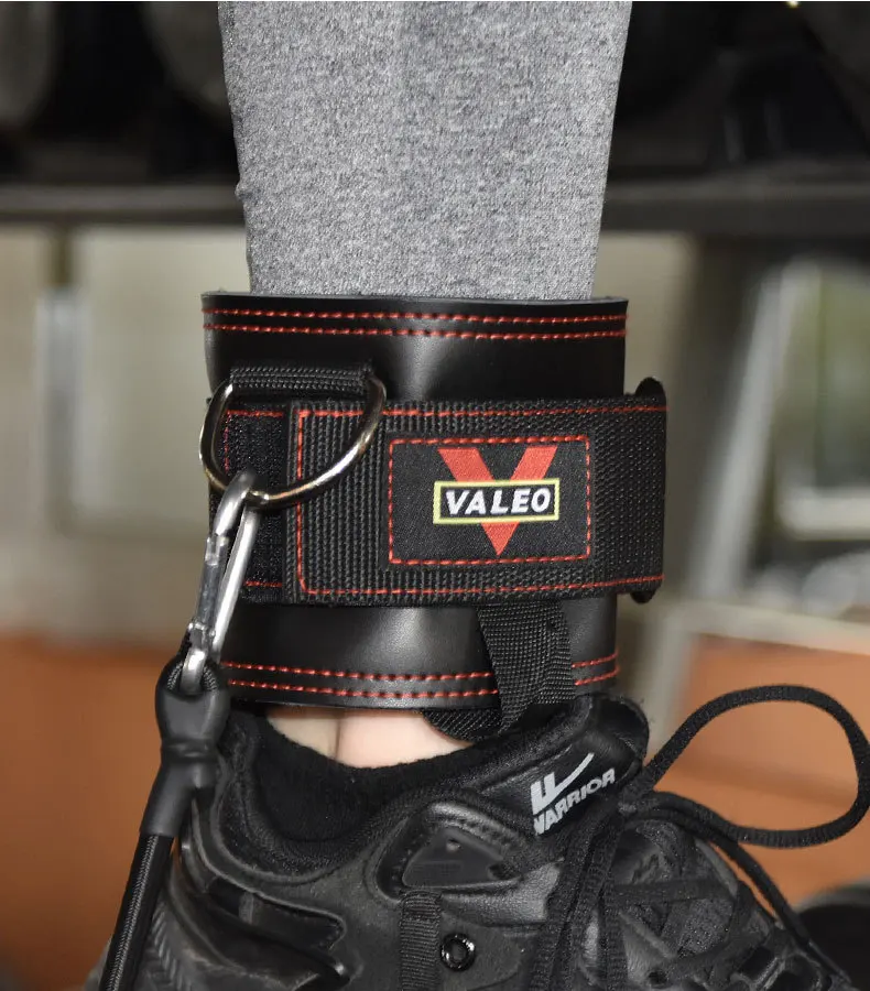 1Pcs-Cowhide-Fitness-Ankle-Straps-Adjustable-D-Ring-Foot-Support-Cuffs ...