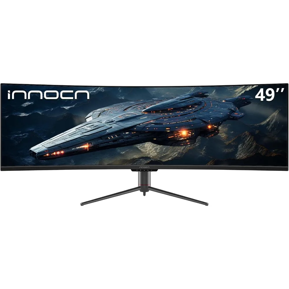 49-Curved-Monitor-Ultrawide-Gaming-120Hz-32-9-QHD-5120-x-1440P-Computer ...