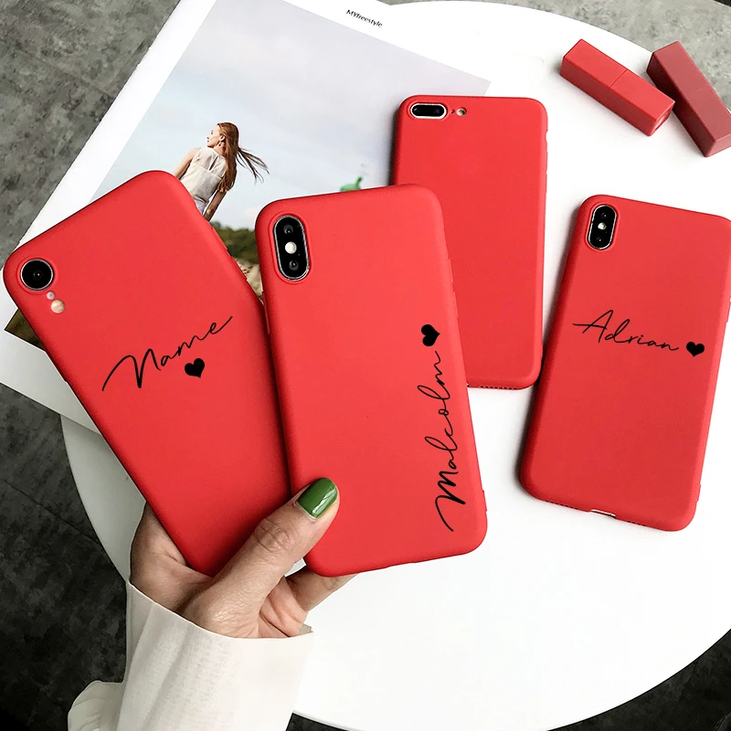 Personalized-Letters-Name-Customized-Phone-Case-for-iPhone-14-13-12 ...