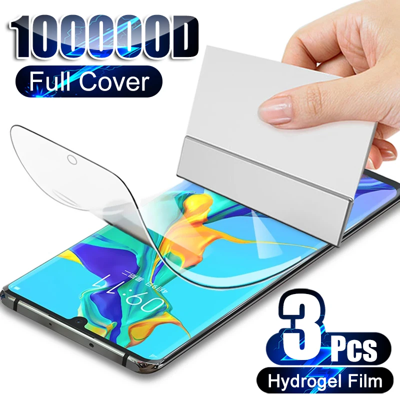 3Pcs-Full-Cover-Screen-Protector-For-Huawei-P30-P50-P40-P20-Mate-30-20 ...
