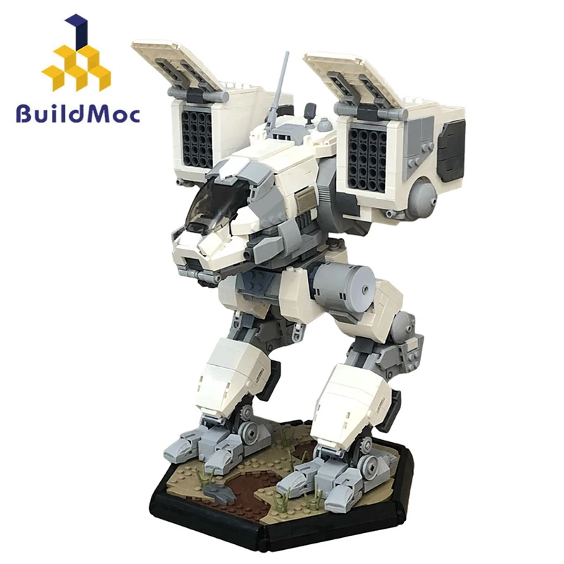 BuildMoc-Military-Armor-BattleTech-Catapult-Mech-Building-Blocks-Set ...