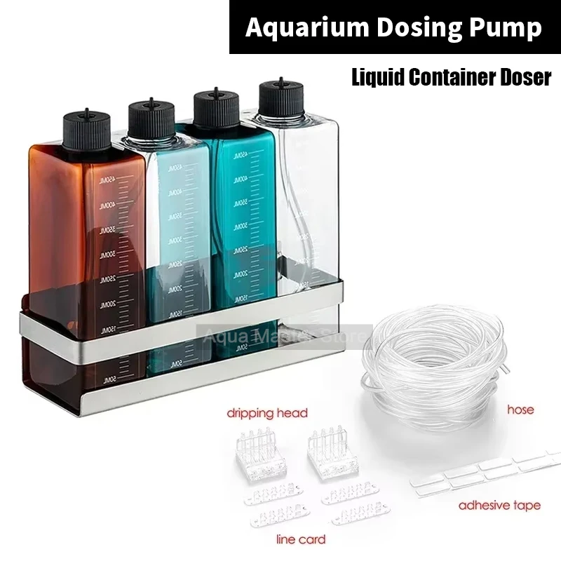 Grass Tank Seawater Tank Titration Pump Doser Bottle Aquarium Dosing ...